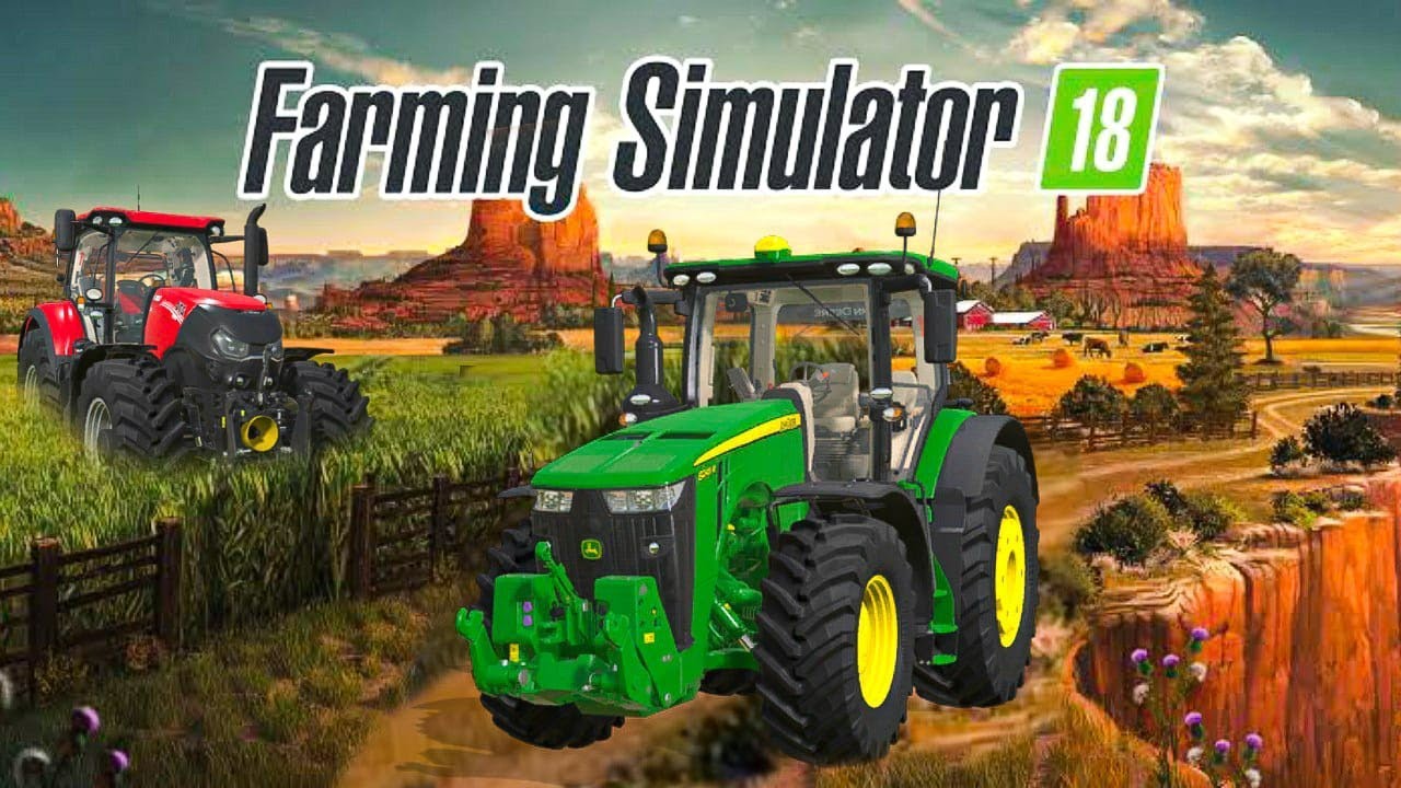 Fs 18 game play but Gras cutting is cow milk Fs 18 Timeline - YouTube