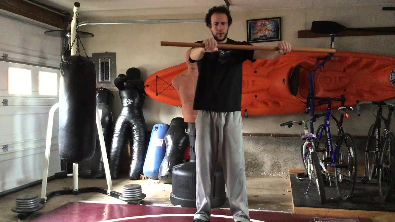 Upper Back Rotation w/ Step - YouTube