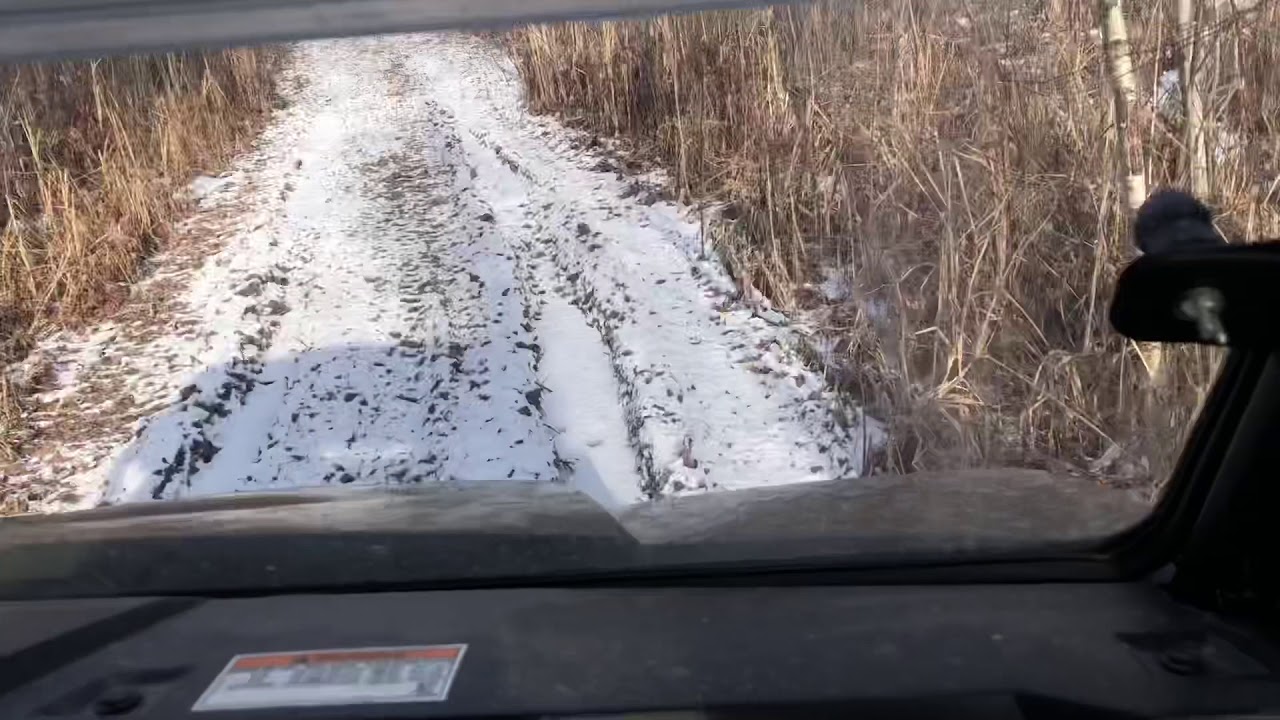 Tracks on polaris side by side review - YouTube