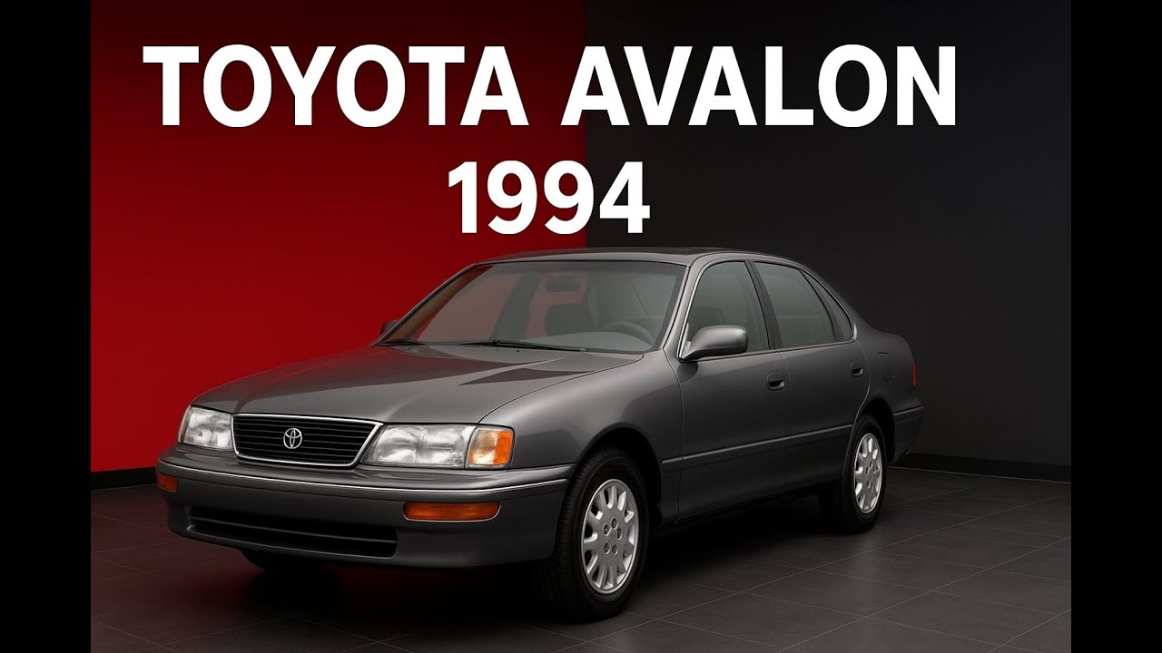 Toyota Avalon Evolution 1994 | Full History & Generations Explained ...