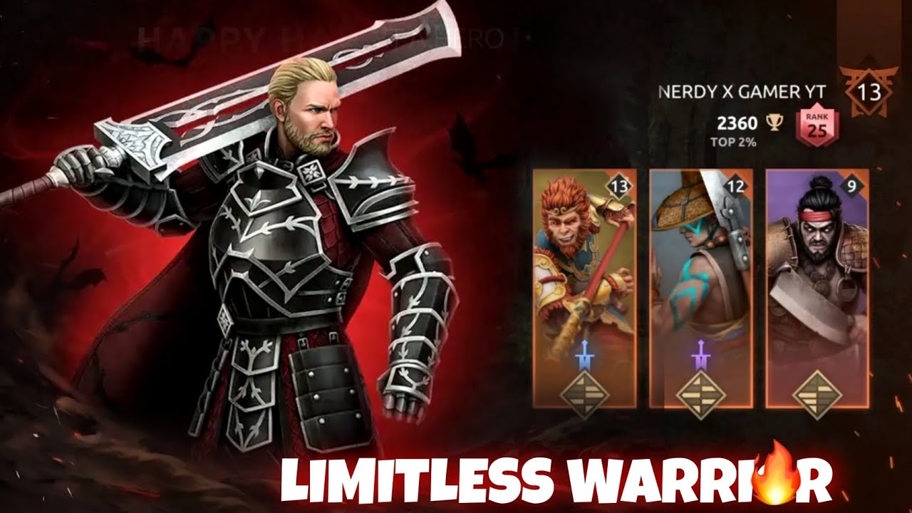 The Limitless Warrior 🥵, Shadow Lord Markus👑 || Shadow Fight 4 Arena ...