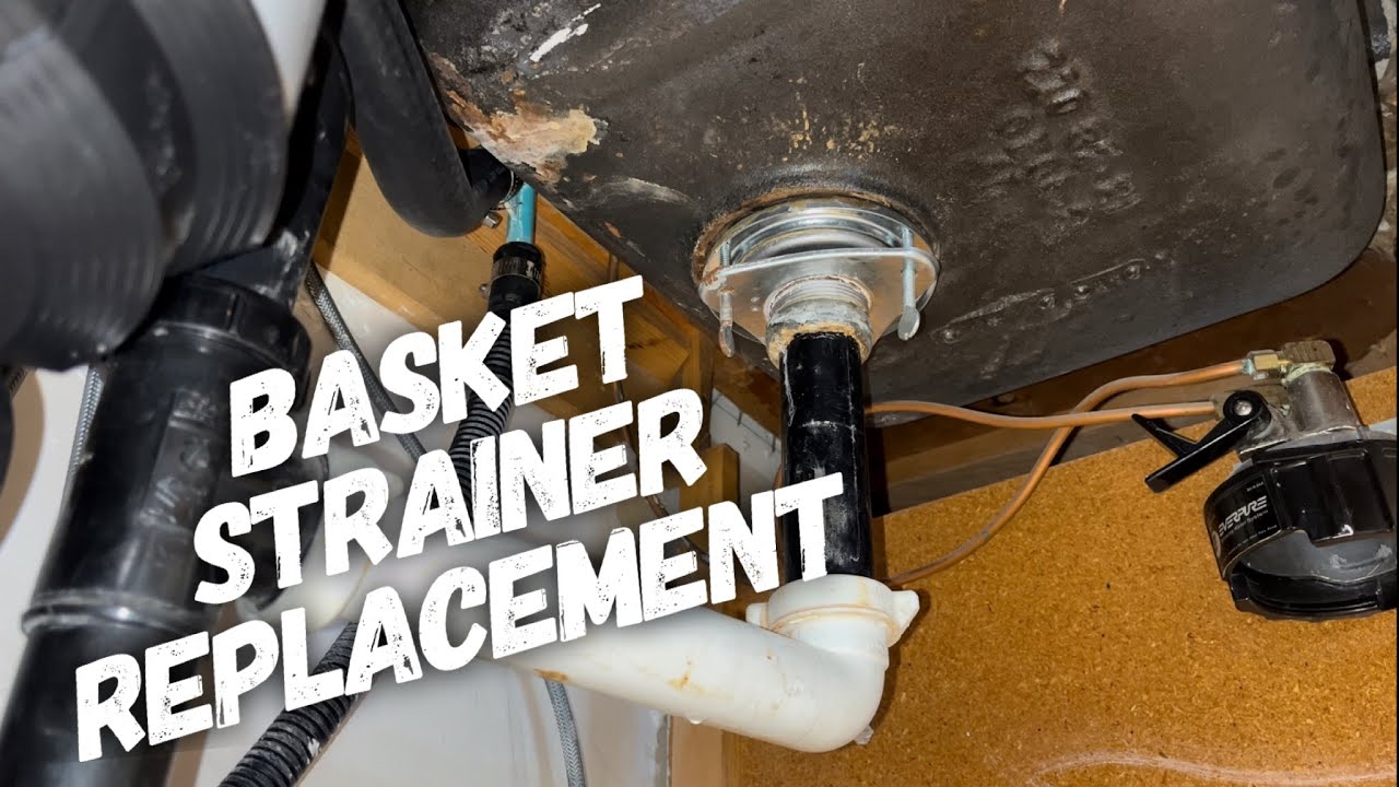Basket Strainer Replacement | Plumbing Vlog for Apprentice Plumber ...
