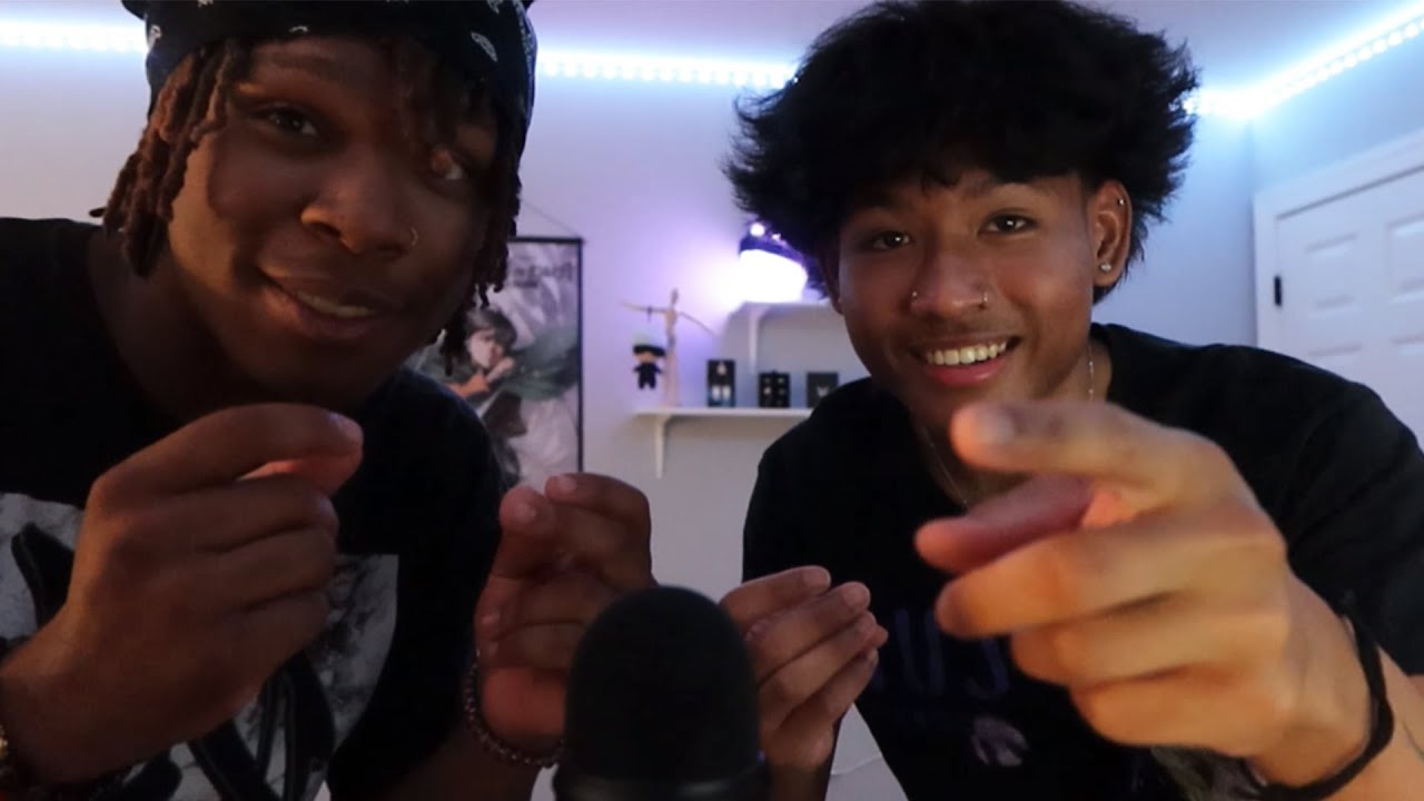 My Friend Tries ASMR For The First Time (ASMR With A Friend) - YouTube