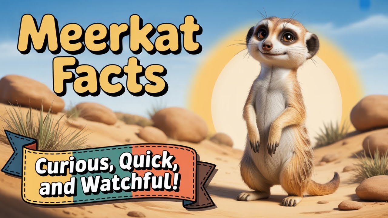 Why Do Meerkats Stand Tall? | Meerkat Facts for Kids - YouTube
