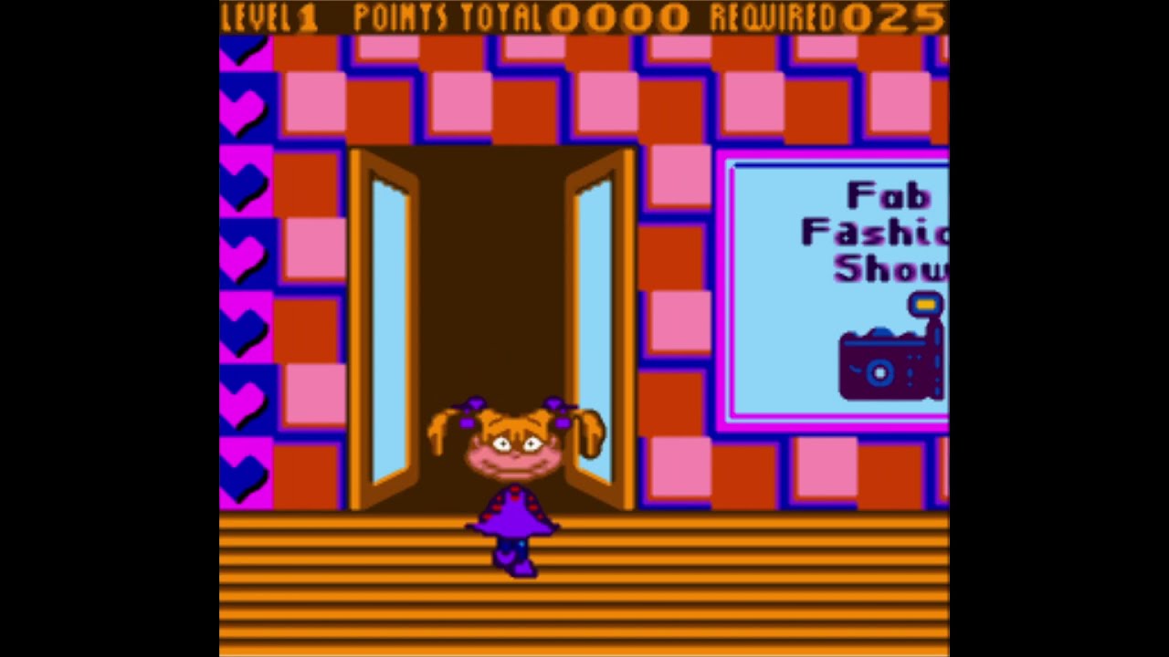 Rugrats: Totally Angelica Game Boy Color Gameplay, 45% OFF