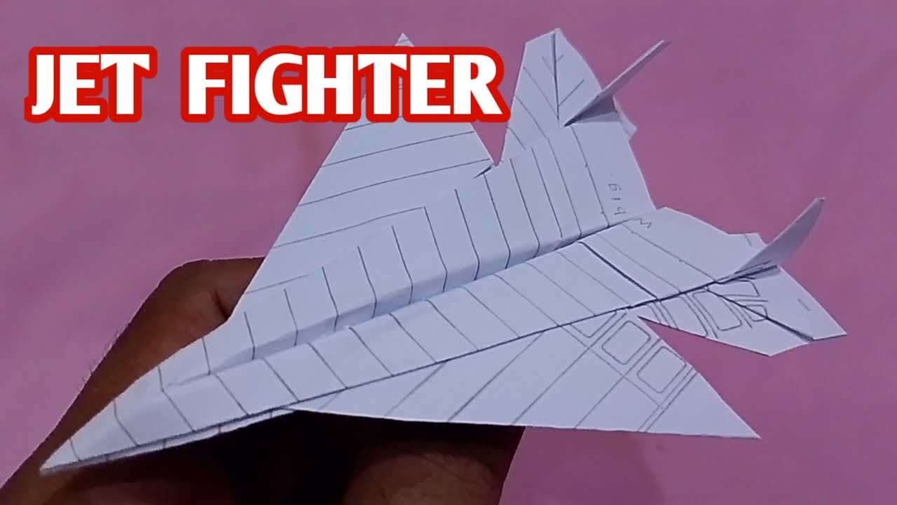 Pesawat jet tempur Sukhoi | Sukhoi fighter jet #papercraft #diy - YouTube