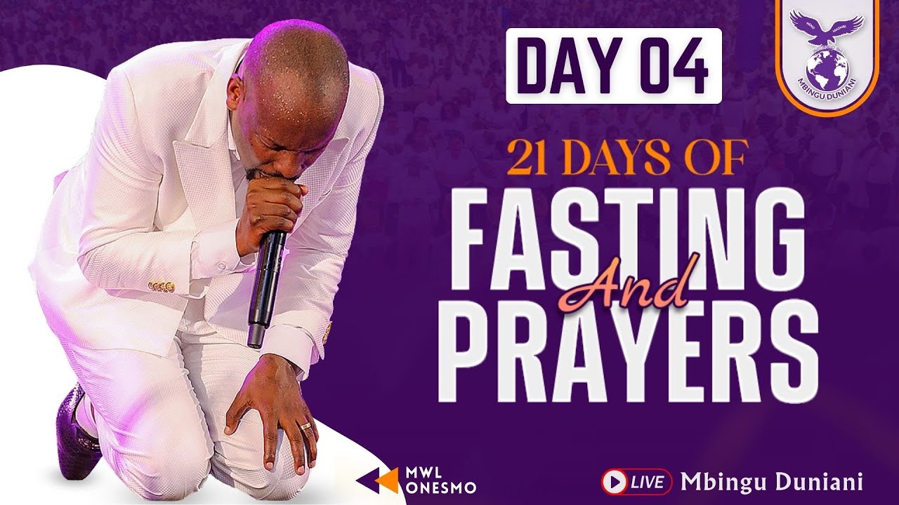 21 DAYS OF FASTING AND PRAYER (DAY 04) | MWL. ONESMO | 09 JANUARY 2025 ...