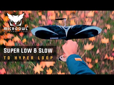 Super Low & Slow to Hyper Loop - Micro Owl RC - YouTube