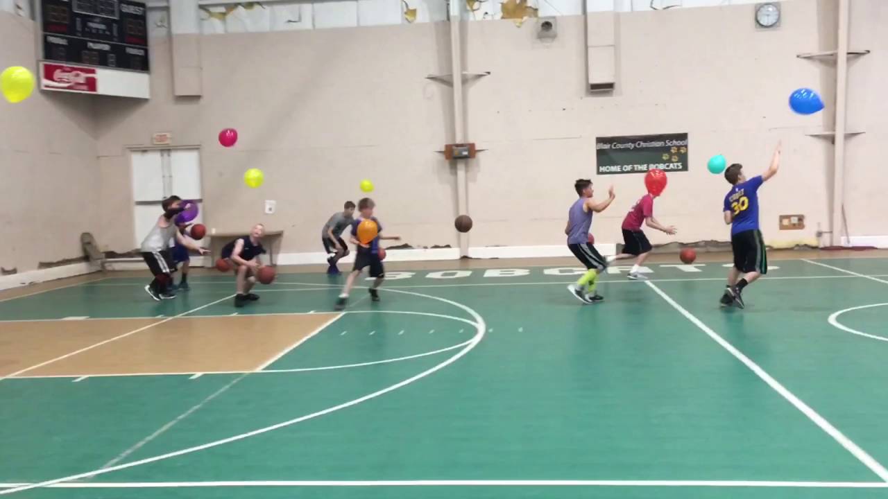 Balloon Dribbling Drills - YouTube