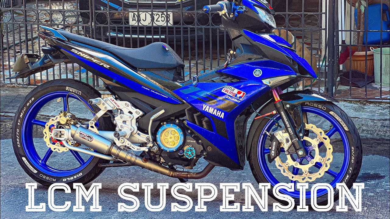 Sniper 150 | LCM Suspension | RCB R1 4 Pot Caliper | Atom Mini Driving ...