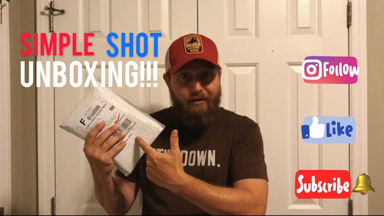 SIMPLE SHOT UNBOXING!!! - YouTube
