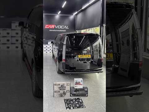 Hyundai Staria Ses Sistemi #automobile #tuning #subwoofer #tuningcar #bass #speaker