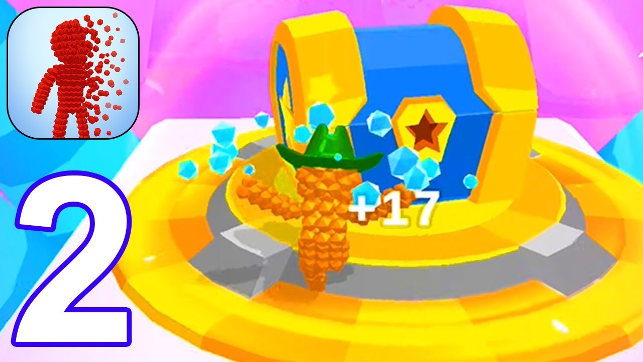 Pixel Rush - Gameplay Walkthrough Part 2 All Levels 8-14 (Android, iOS ...