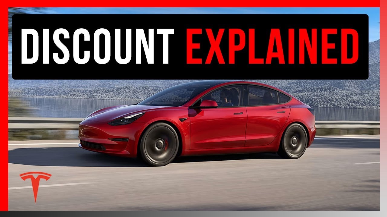 Tesla Model 3 DISCOUNT Explained - YouTube