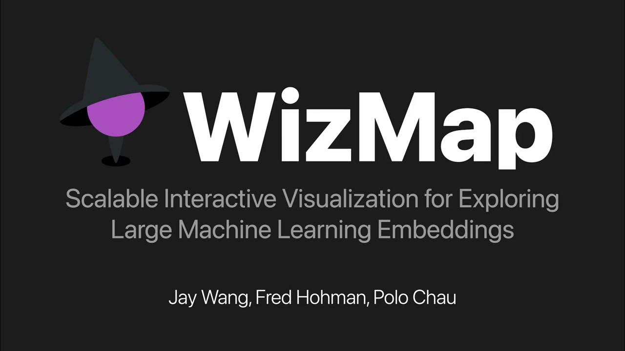 Demo Video "WizMAP: Scalable Interactive Visualization for Exploring Large ML Embeddings" - YouTube