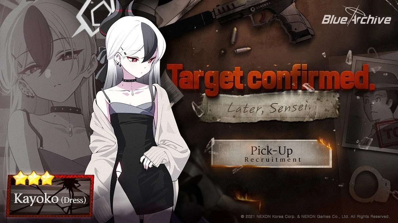 Beautifully Dawning Metal 【Blue Archive】 Gacha Onikata Kayoko (Dress ...