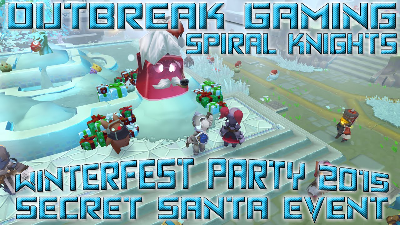 Spiral Knights - Guild Hall Winterfest Party/Gift Giving Ceremony 2015 - YouTube