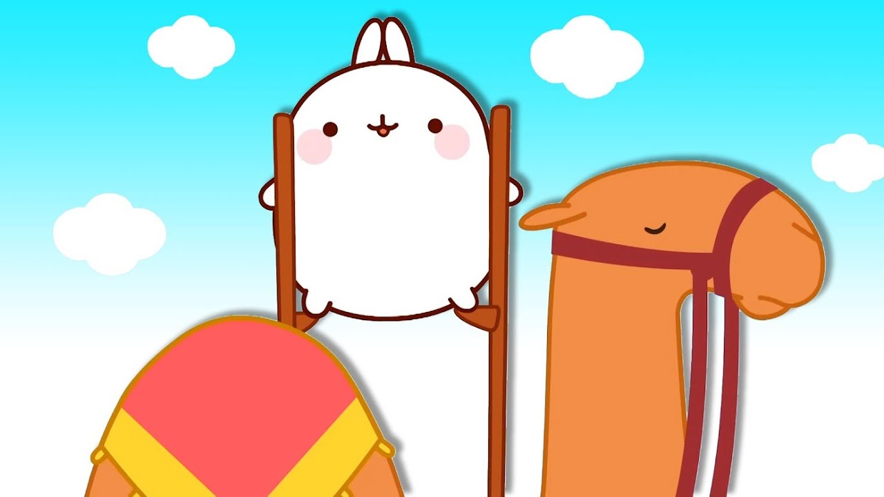 Molang Hindi | Molang & Piu Piu Ki Camel ride | Funny Hindi Animal ...