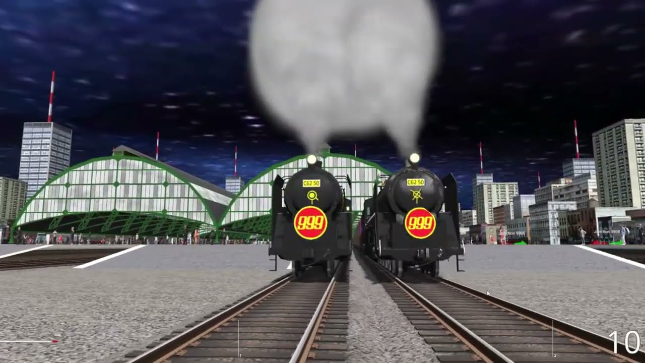 GALAXY EXPRESS 999 - GE 999 - THE TWINS FLYING TRAINZ! - TRAINZ ...