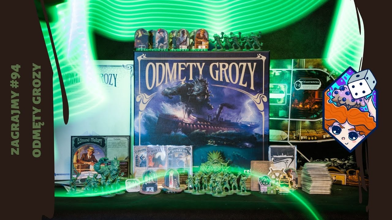 Odmęty Grozy || Gra planszowa || Gameplay - YouTube