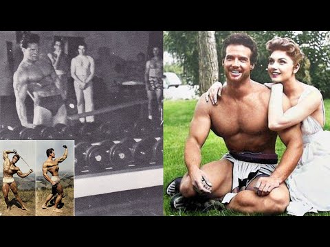Steve Reeves Rare and Colorized Photos #14 l Steve Reeves Hercules