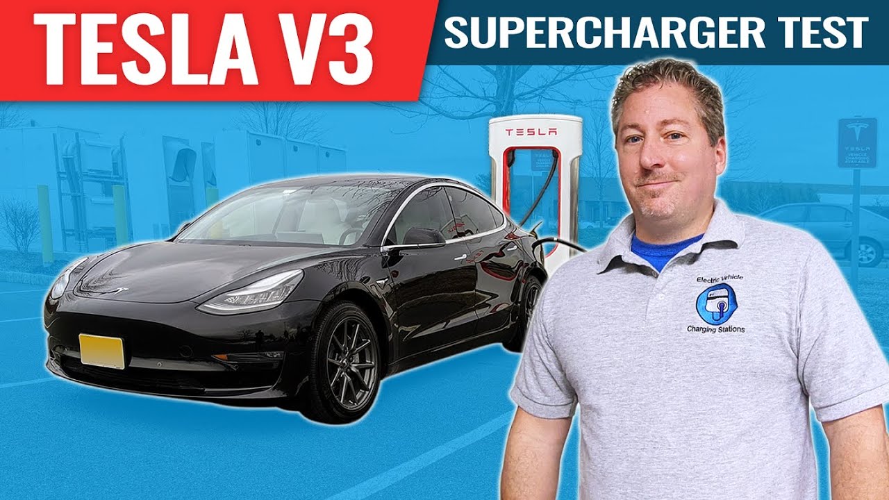 Tesla V3 Supercharger Time Tested 0-80% SOC - YouTube