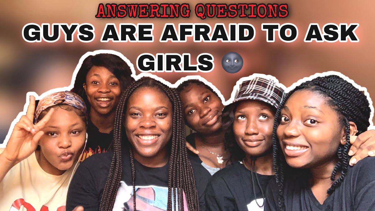 ANSWERING QUESTIONS GUYS ARE AFRAID TO ASK GIRLS!! |girl talk - YouTube