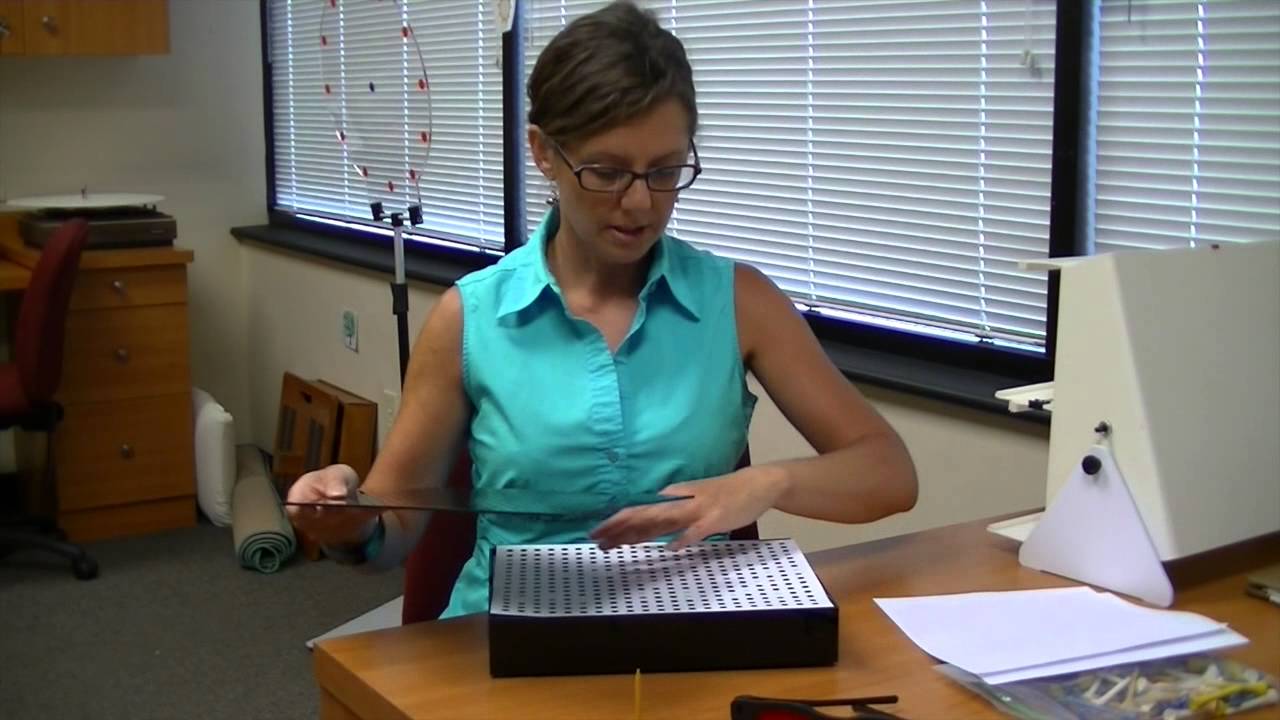 Peg Board Exercise in Vision Therapy - YouTube