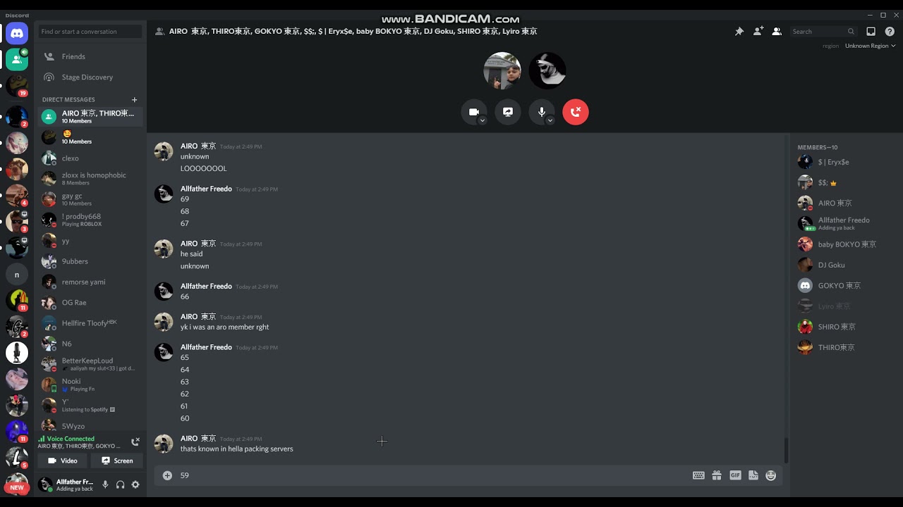 Virgin Discord Packer Who packs females folds to join vc - YouTube
