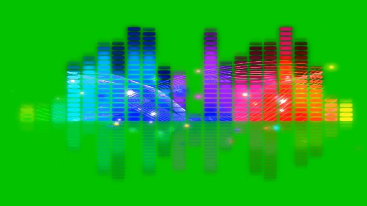 AUDIO LEVEL METER GREEN SCREEN EFFECT - YouTube