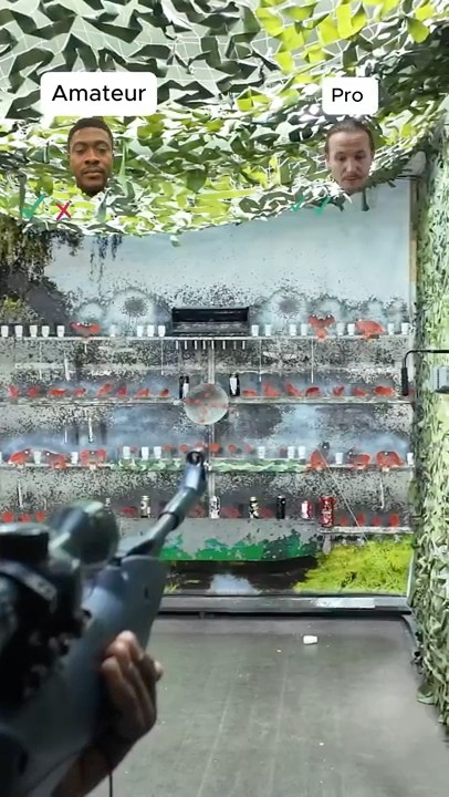 Pro vs Noob: Shooting Skills - YouTube