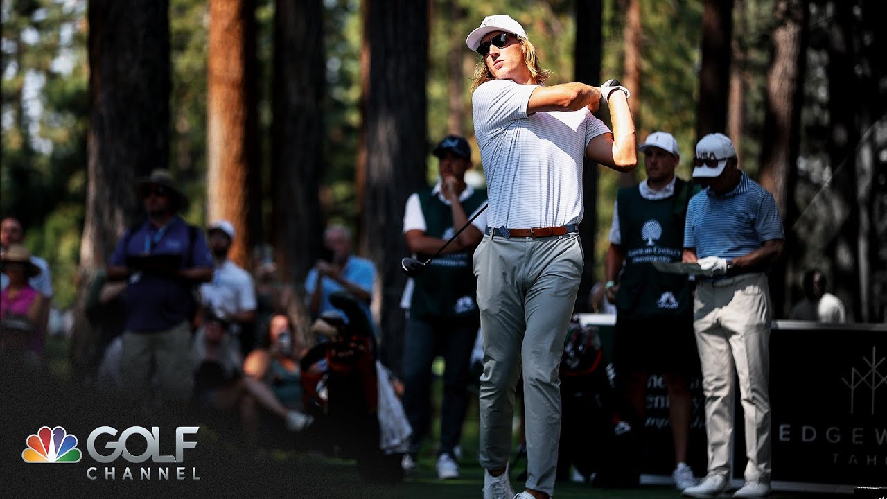 Highlights: American Century Championship, NFL quarterbacks, Round 1 ...