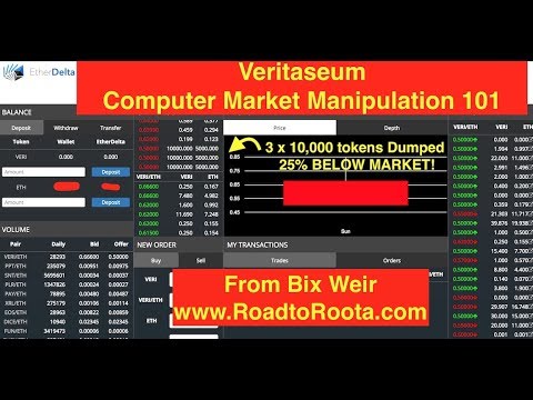 Veritaseum Price Slam: Hack of Computer Manipulation? (Bix Weir)