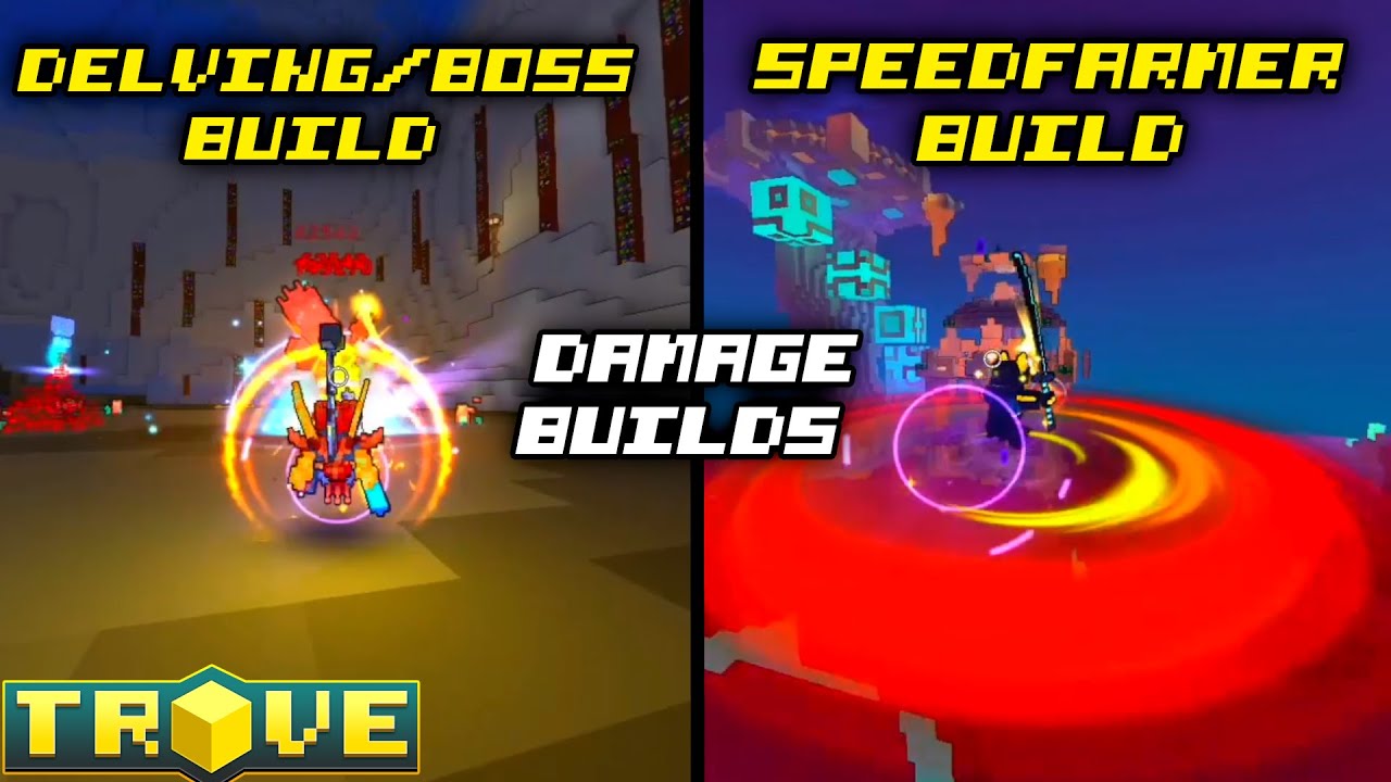Trove : How to Build Every Class as a Delver or Speedfarmer! - YouTube