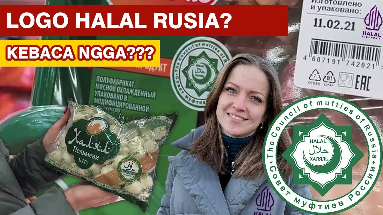 LOGO HALAL RUSIA!!! GAMPANGNYA CARI PRODUK HALAL DI RUSIA - YouTube