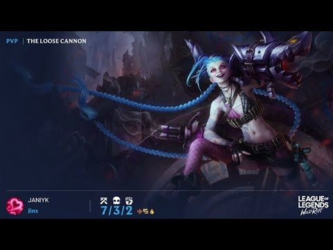 League Of Legends Jinx Gameplay - YouTube