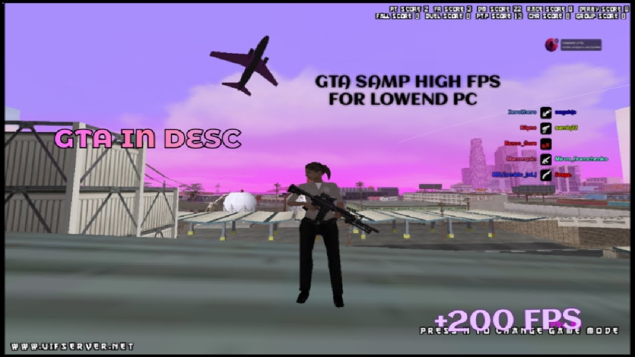 GTA SAMP MODPACK FOR LOWEND PC [GTA IN DESC] - YouTube