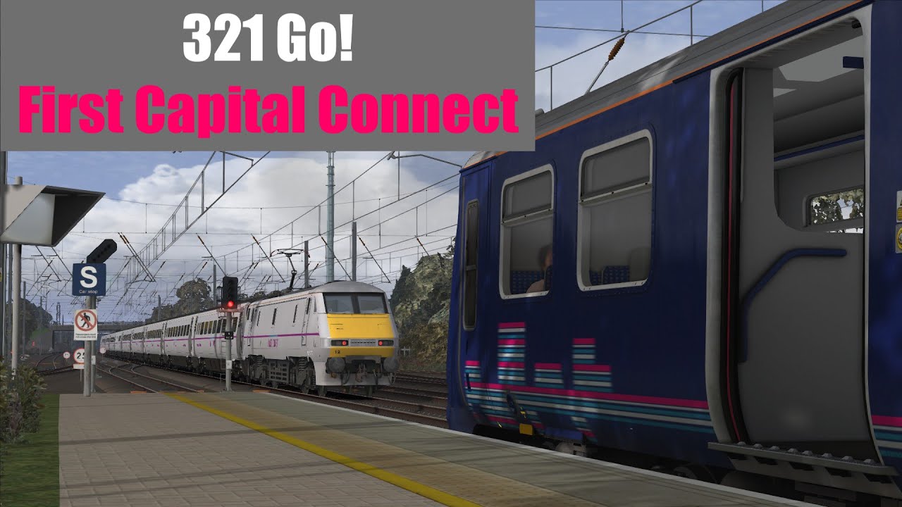321 GO! | Welwyn Garden City - Kings Cross | AP Class 321 - YouTube