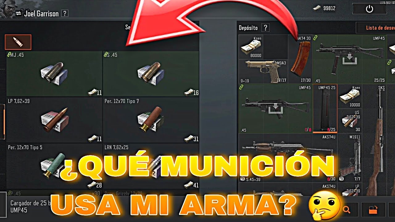 Cómo saber qué MUNICIÓN usa MI ARMA /ARENA BREAKOUT - YouTube