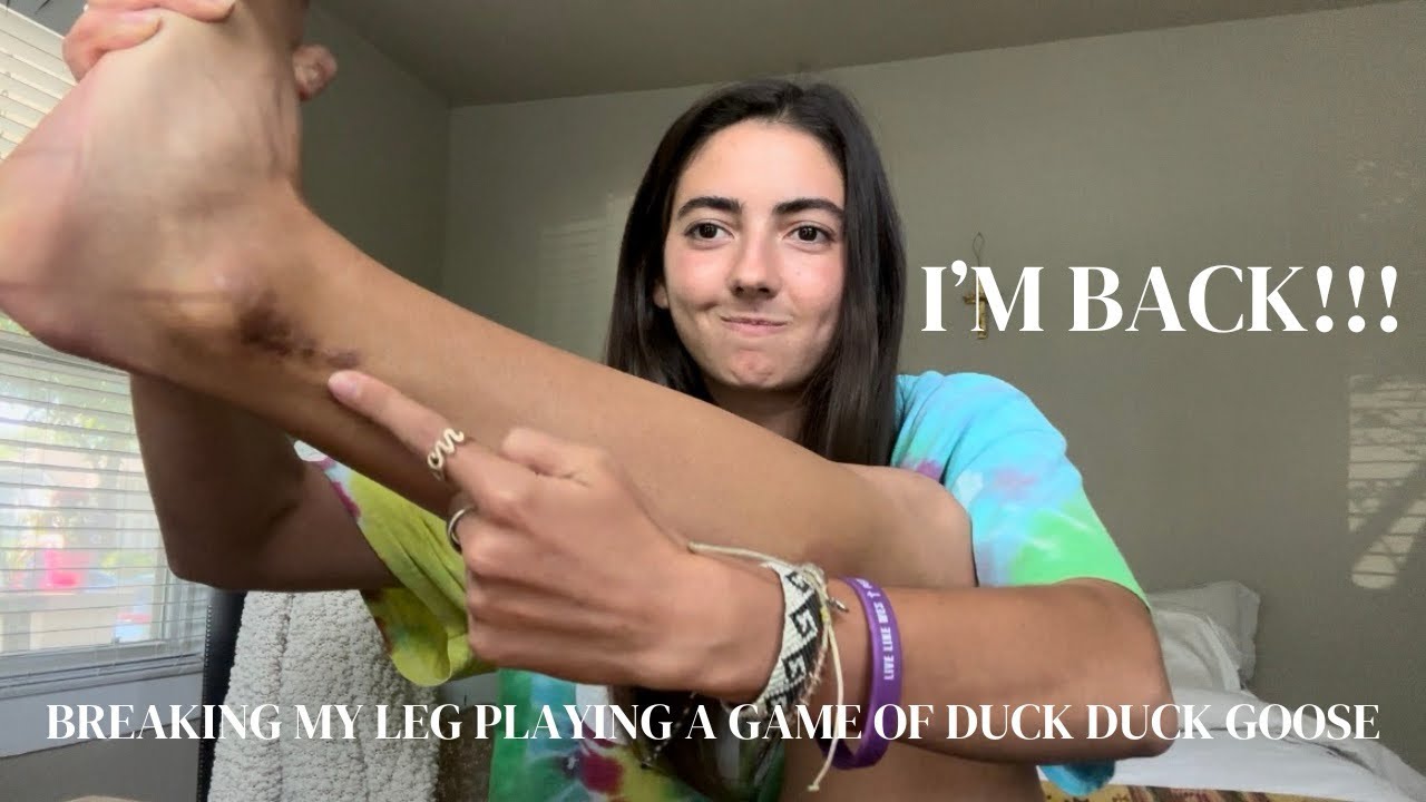 I’M BACK - catch up time, breaking my leg playing duck duck goose, student-teaching… - YouTube