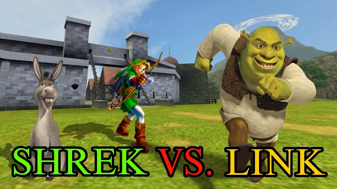 Shrek vs. Link - YouTube