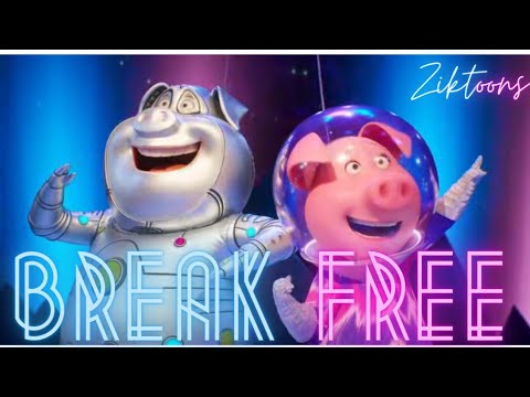 " BREAK FREE " Chanté par Günter et Rosita - TOUS EN SCÈNE 2 - YouTube