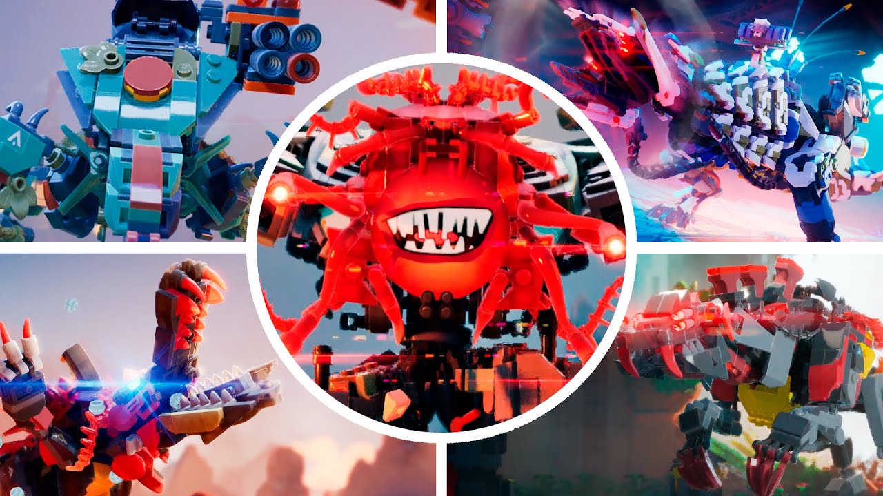 LEGO Horizon Adventures - All Bosses + Endings - YouTube