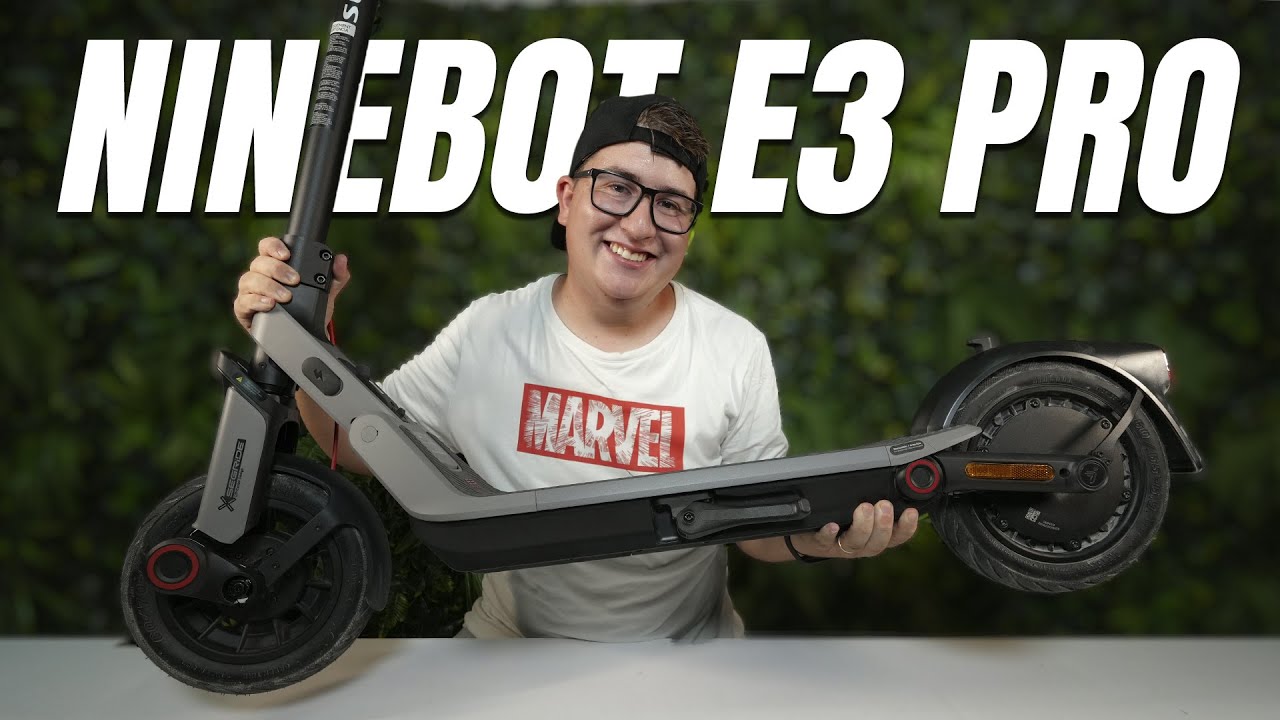 Ninebot E3 PRO: Muy LIGERO pero... ¿POTENTE? 🤔 REVIEW y PRUEBAS - YouTube