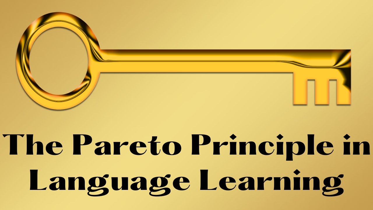 The Pareto Principle in Language Learning | Chris Lonsdale ...
