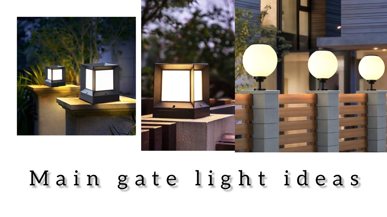 Top Main Gate Light Ideas 2k24, Modern Gate Light Ideas..... - YouTube