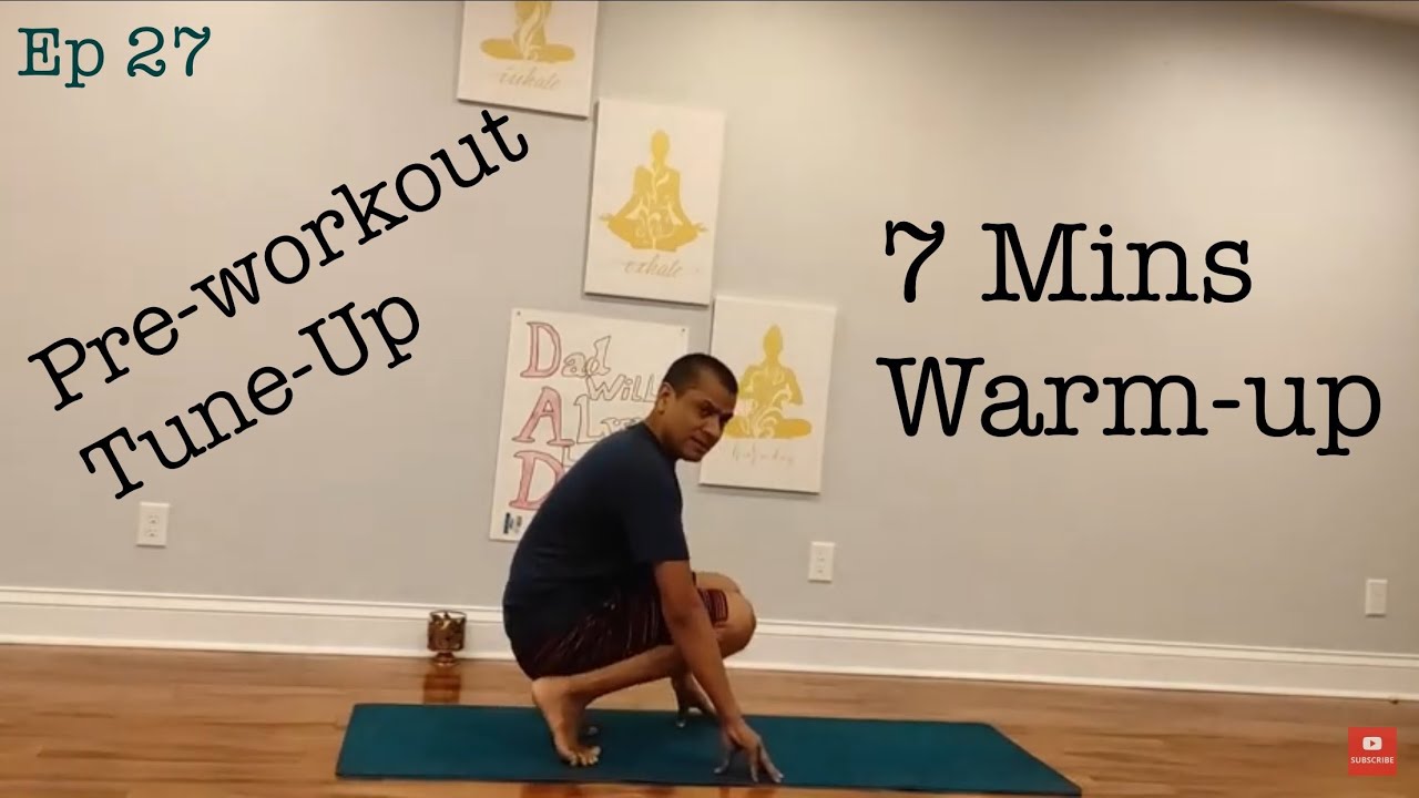 Pre-Workout Tuneup with Yogic Vyayam - YouTube