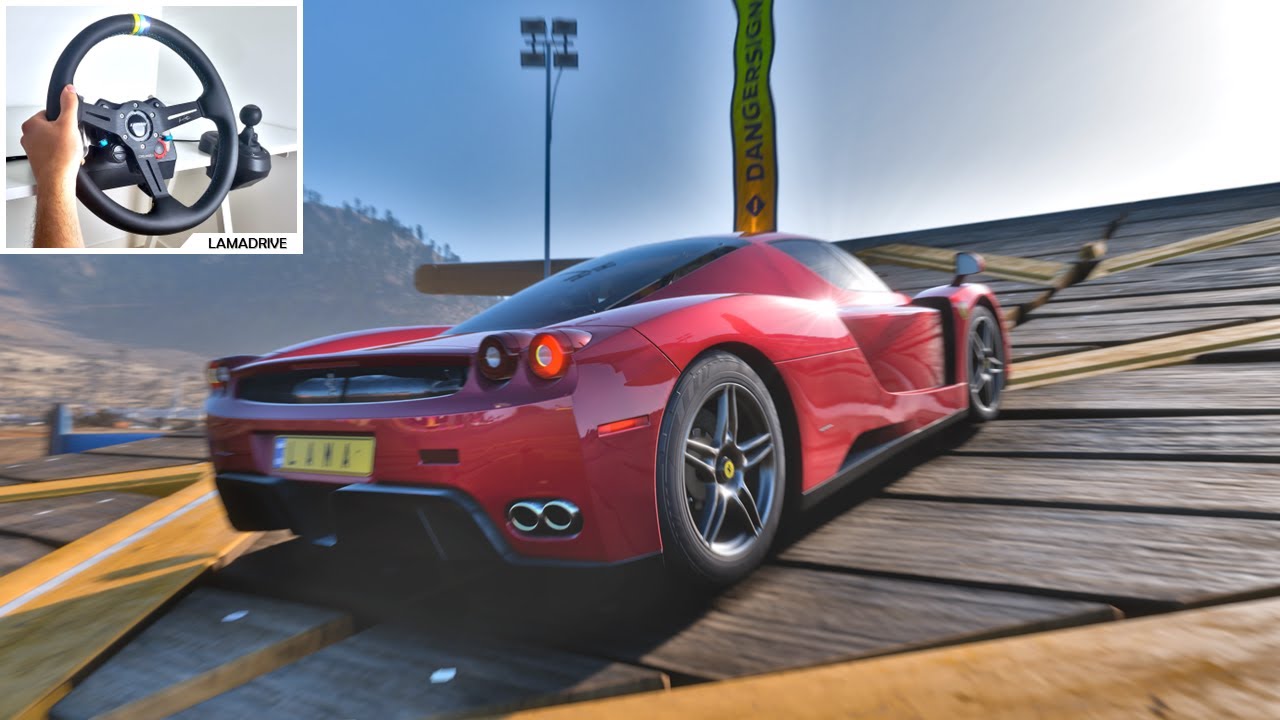 Ferrari Enzo | Forza Horizon 5 | Logitech G29 w/ GReddy Steering Wheel ...