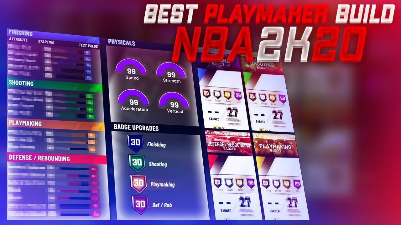 Best Playmaker Build NBA 2k20 Demo - YouTube