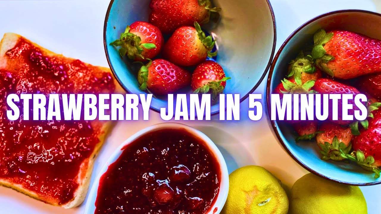 Strawberry Jam Banane Ka Asan Tarika | Easy Strawberry Jam Recipe - YouTube